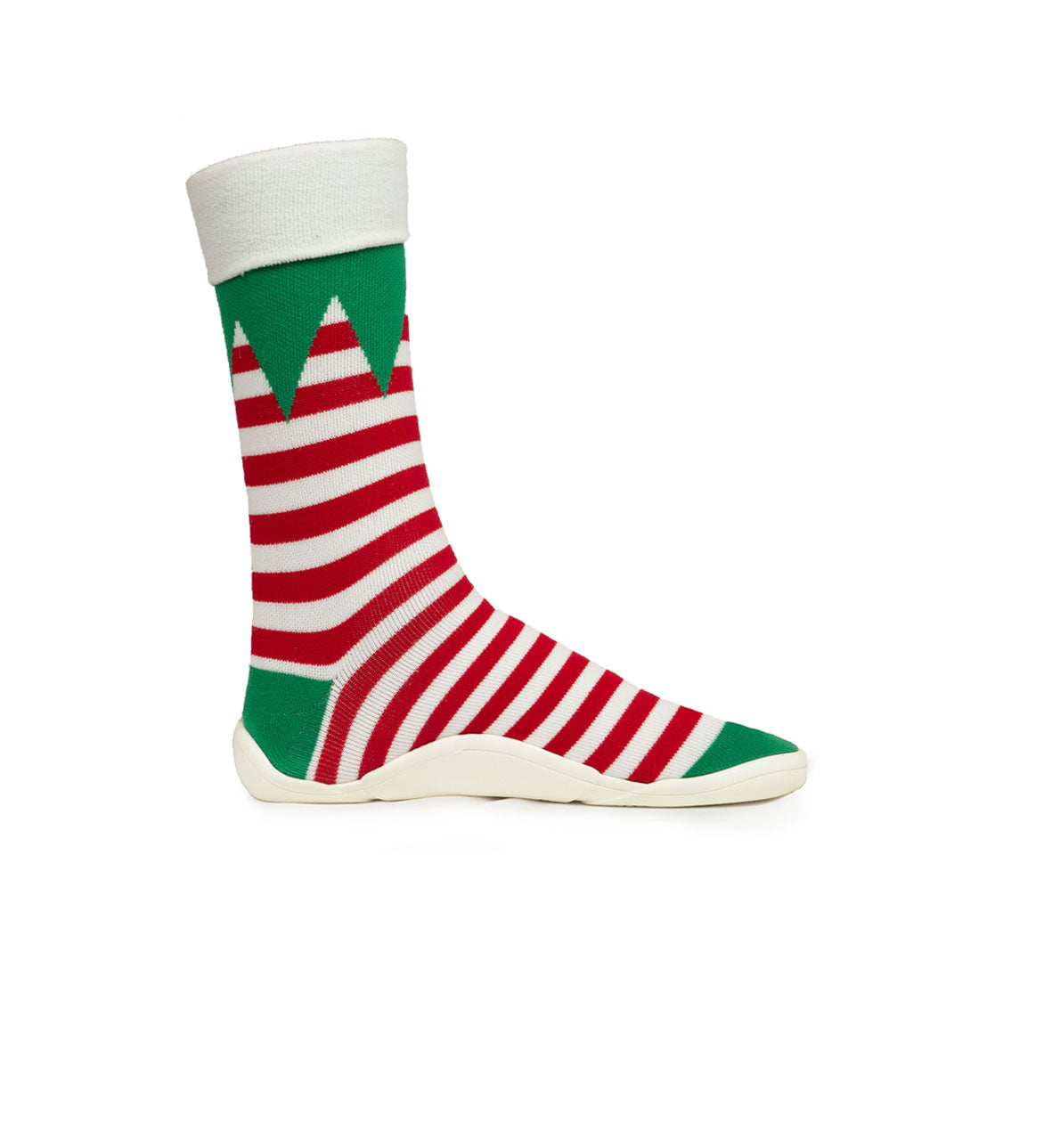 Snuggies Christmas Men Sole White
