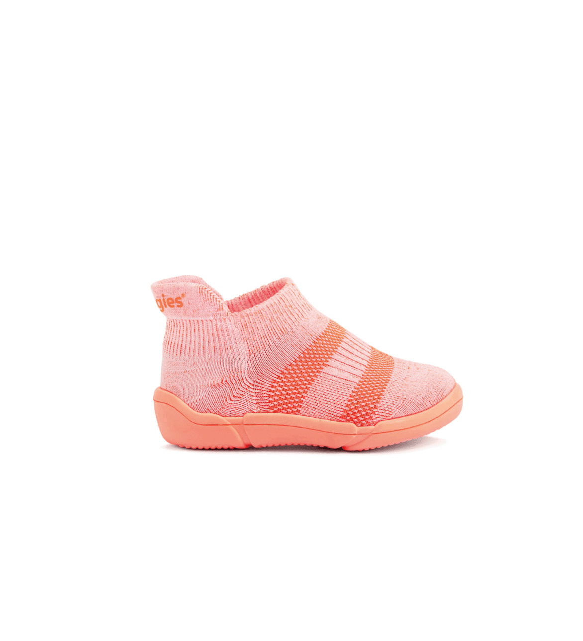 Snuggies Mesh Kid Orange Sole Orange