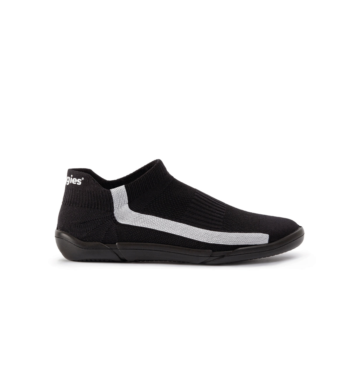 Snuggies Stripe Men White Sole Black