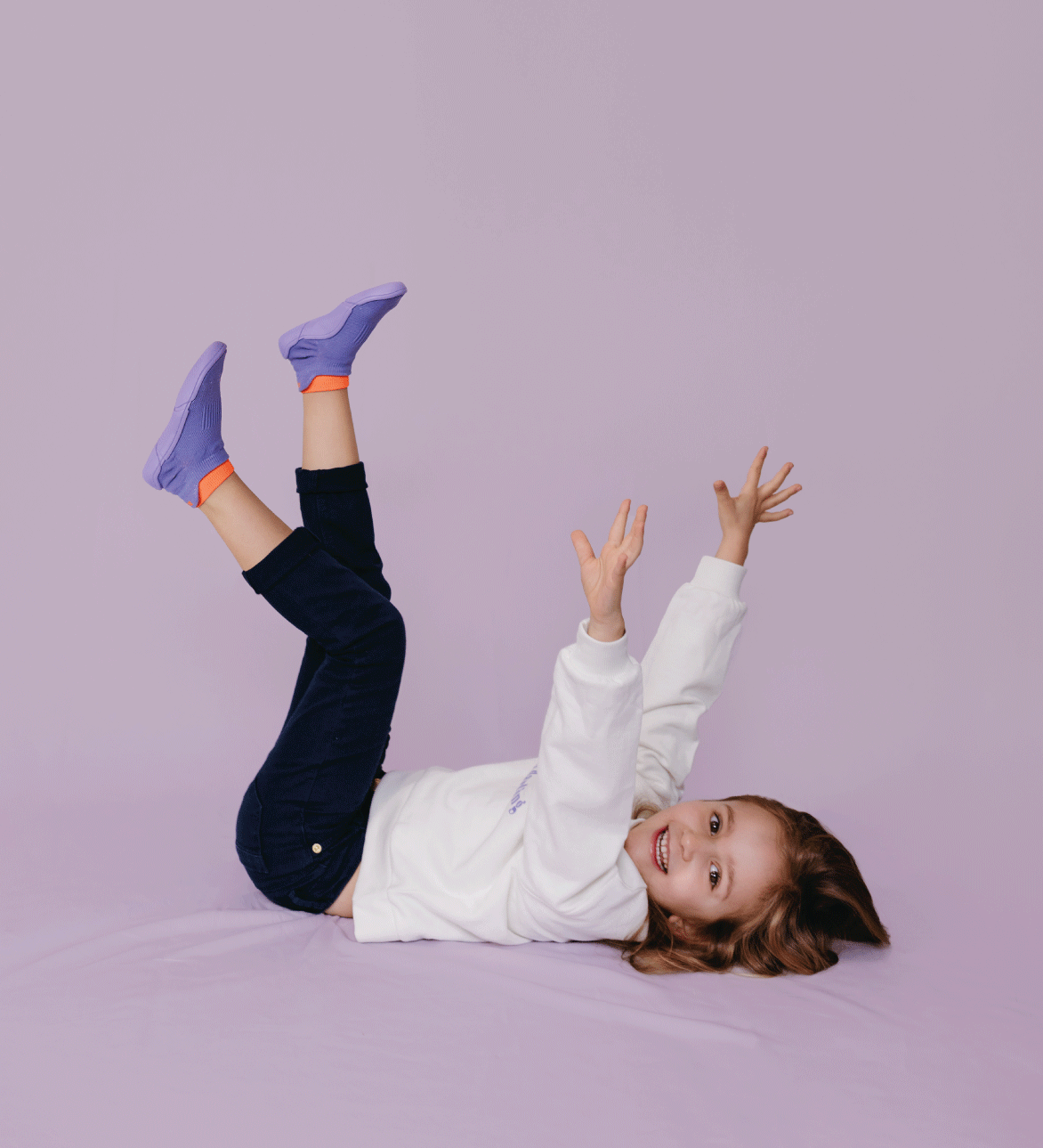 Snuggies Fresh Kid Purple Sole Purple