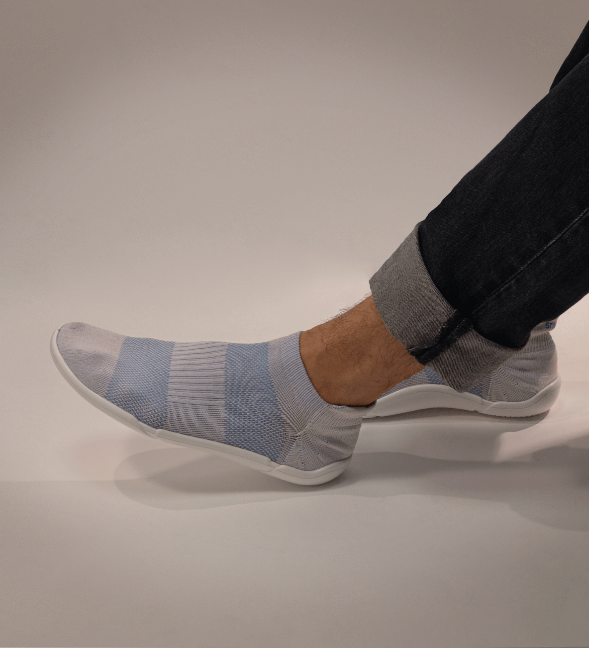 Snuggies Mesh Men Blue Sole White